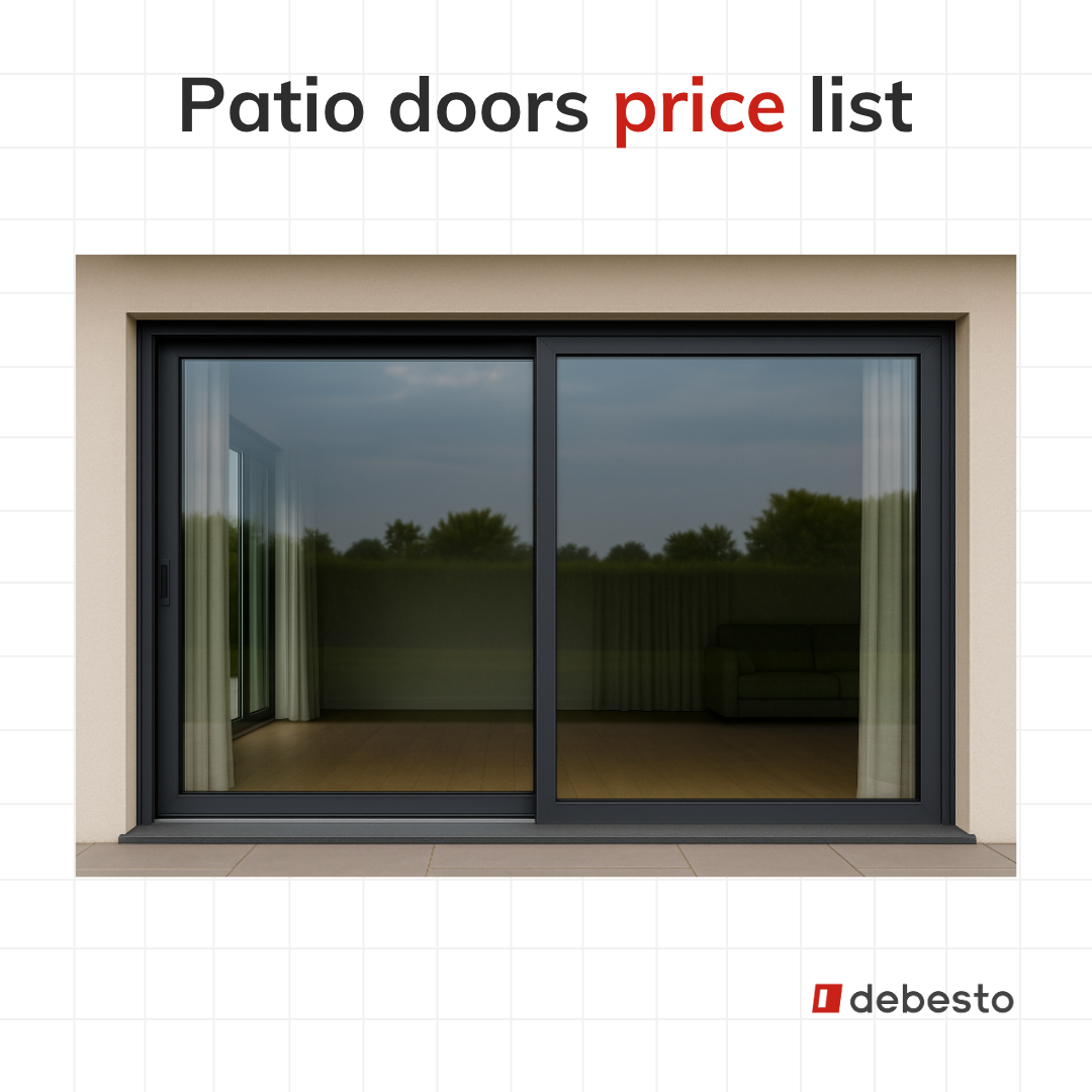 Patio door pricing guide 2025 | debesto.com